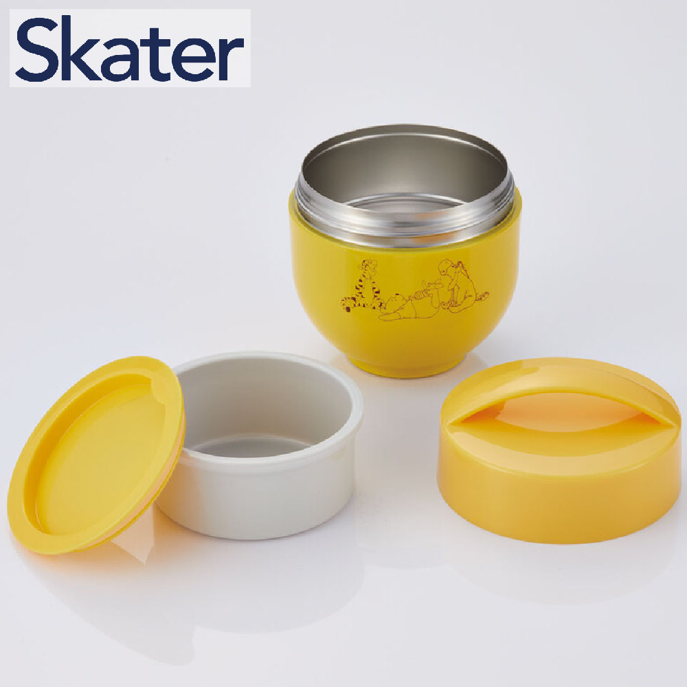 【日本Skater】不鏽鋼雙層保溫便當盒 540ml 小熊維尼 - PChome 24h購物