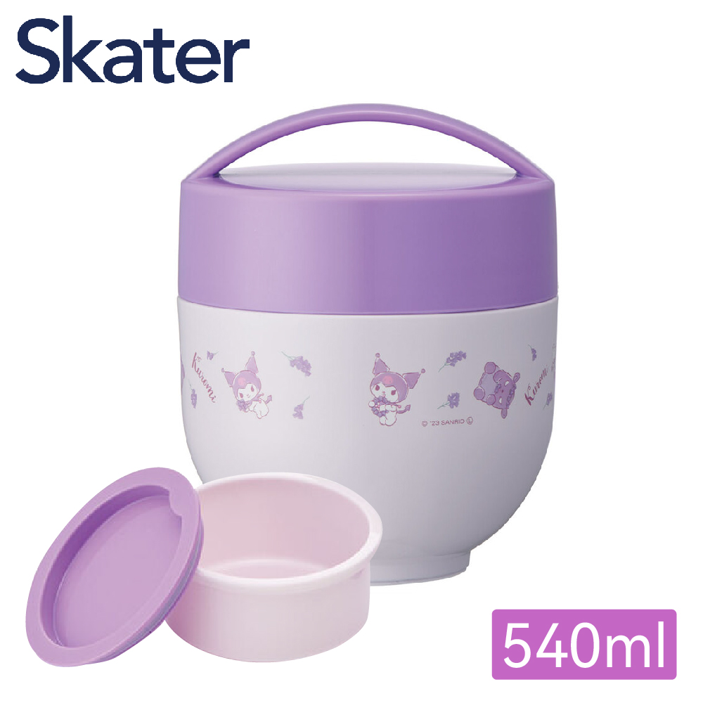 【日本Skater】不鏽鋼雙層保溫便當盒 540ml 酷洛米 - PChome 24h購物