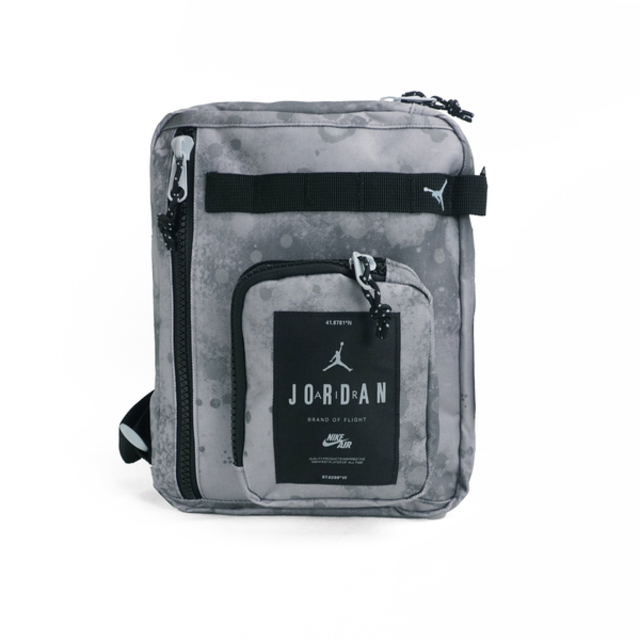 Nike Jordan Hesi [FV2564-062] 斜跨包 側背包 運動 休閒 輕量 迷彩灰 - PChome 24h購物