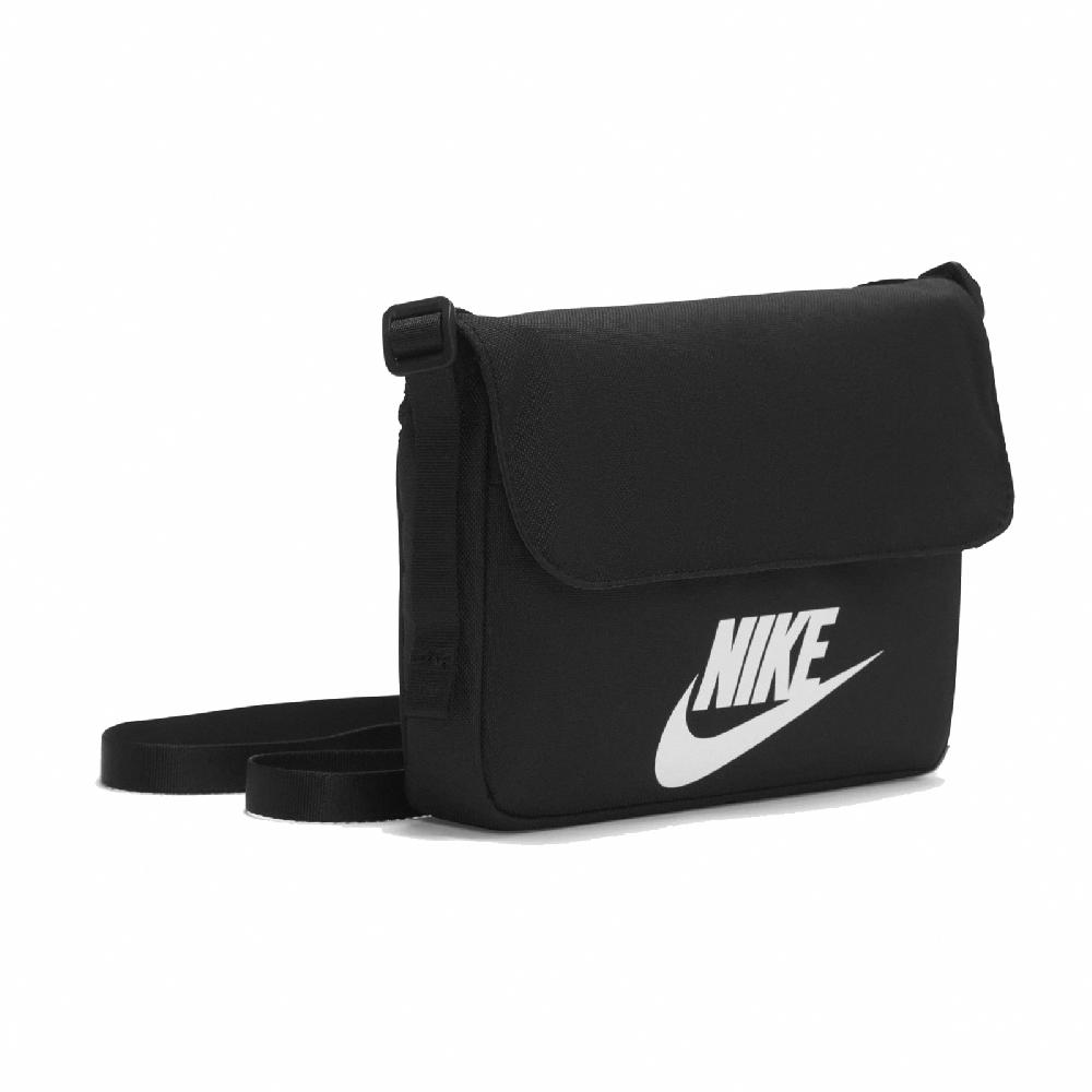 Nike 耐吉 包包 NSW Revel Shoulder Bag 男女款 黑 斜背包 側背包 郵差包 翻蓋 CW9300-010 ...
