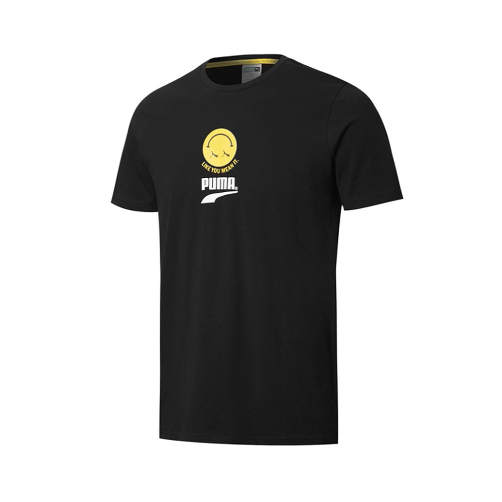 【PUMA】流行系列PUMA Club短袖T恤 短袖上衣 男女 黑色-53001701 - PChome 24h購物