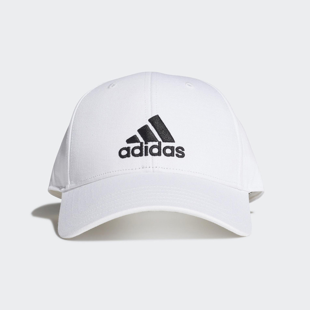 Adidas Bball Cap Cot [FK0890] 男女 老帽 鴨舌帽 棒球帽 六分割 經典款 防曬 白 - PChome 24h購物