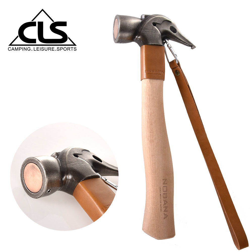 【韓國CLS】NOBANA 啄木鳥 不鏽鋼黃銅鍛造營槌/拔釘器/營錘/營釘/鎚 - PChome 24h購物