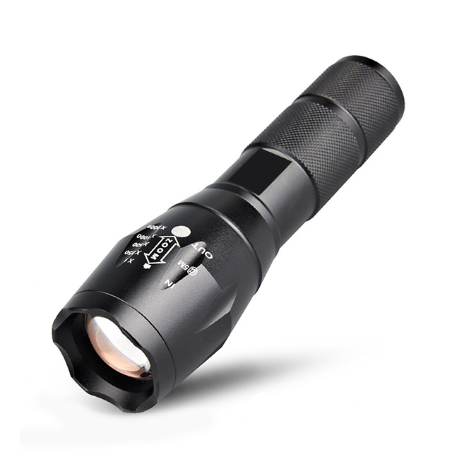 【單支裝】XM - L2 多功能 LED 手電筒 伸縮變焦 多重閃爍模式 - PChome 24h購物