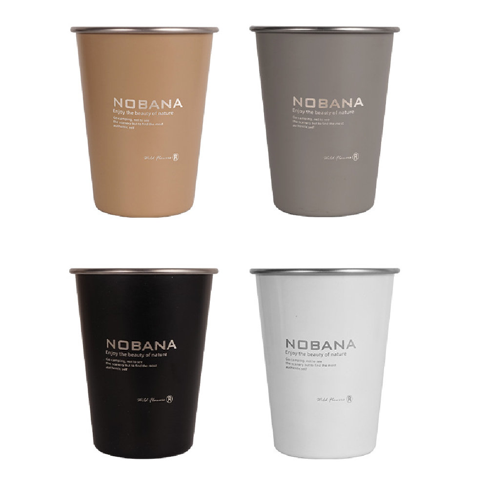 NOBANA 304不銹鋼 户外野營杯 4件套杯 - PChome 24h購物