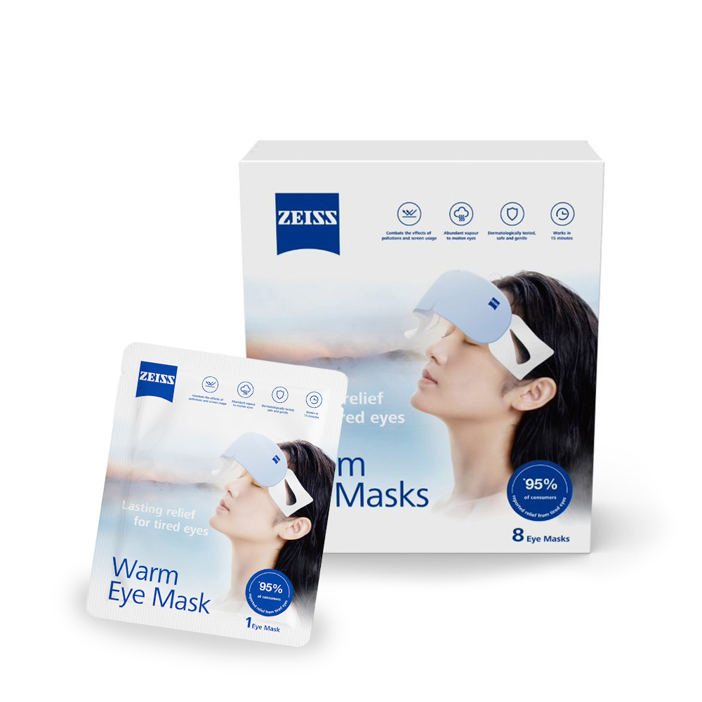 ZEISS 蔡司 蒸氣眼罩 Warm Eye Masks 8入 - PChome 24h購物