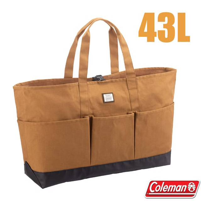 【Coleman】多功能 裝備托特包L (約43L/約寬73×高40×深18cm)露營裝備攜行袋/CM-37873 土狼 - PChome 24h購物