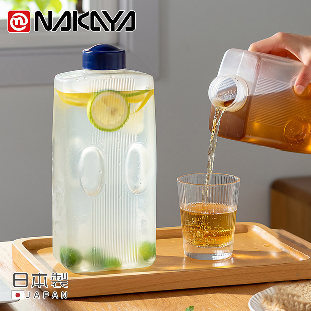 【日本NAKAYA】日本製方形冷水壺/冷泡壺2L-3入組 - PChome 24h購物