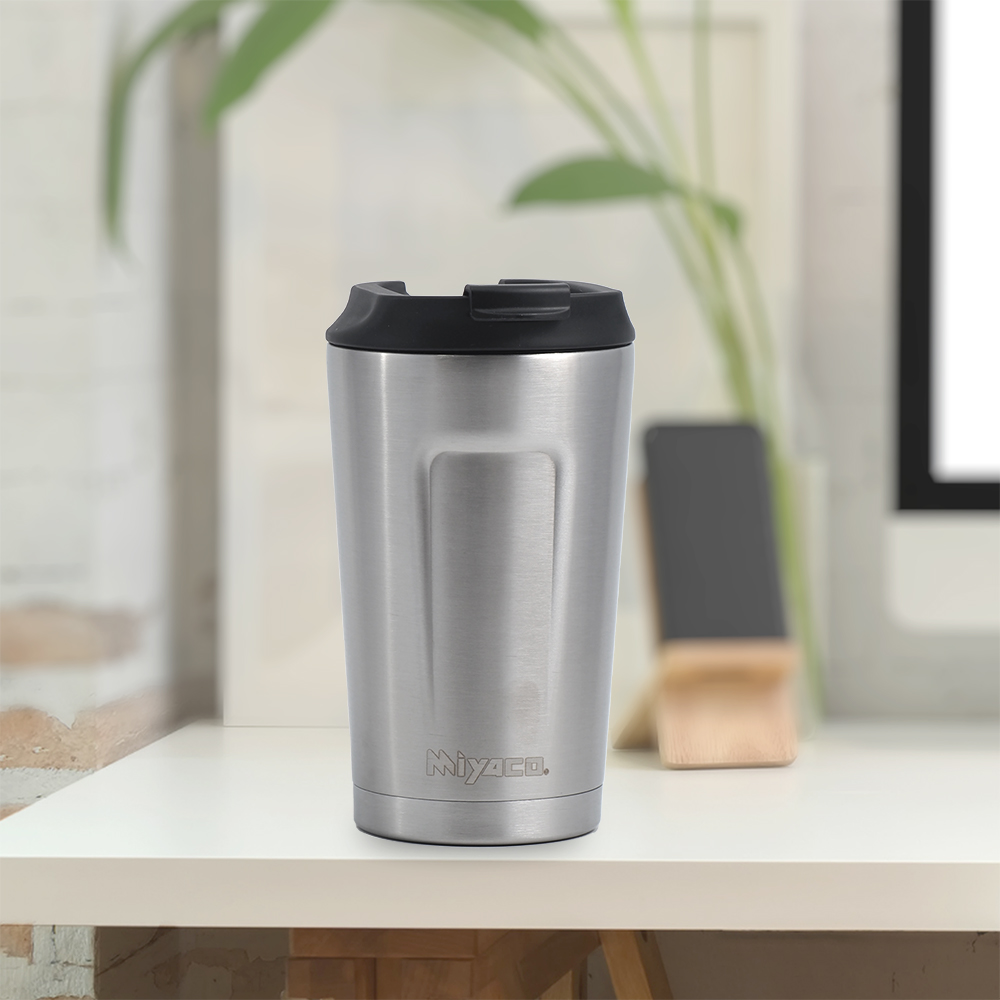 米雅可品味316不鏽鋼真空咖啡隨行杯-380ml - PChome 24h購物