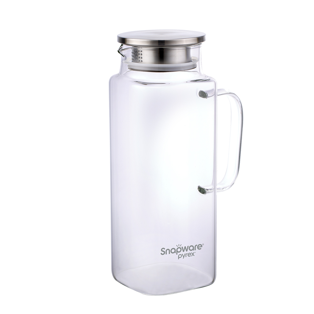 康寧 Snapware 淨漾耐熱玻璃水壺 1950ml 2入組 - PChome 24h購物