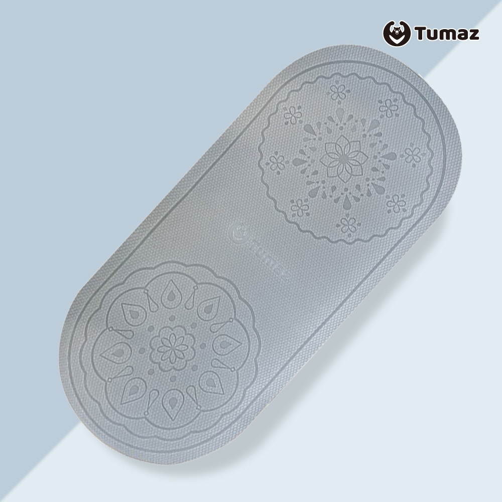 【Tumaz月熊健身】靜音跳繩加厚TPE訓練墊 橢圓8mm -質感灰 台灣設計 跳繩墊/訓練墊/靜音墊 - PChome 24h購物