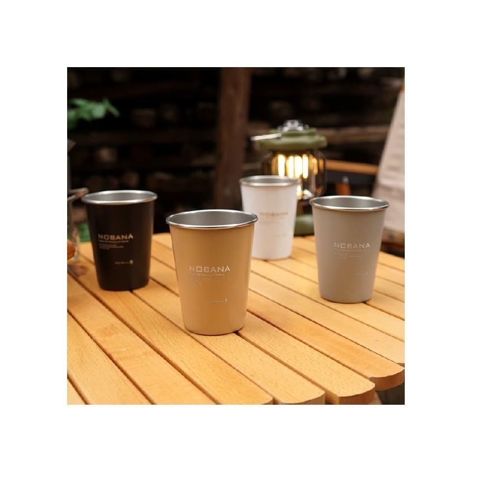 NOBANA 304不銹鋼 户外野營杯 4件套杯 露營野餐 燒烤啤酒杯 經典款 - PChome 24h購物