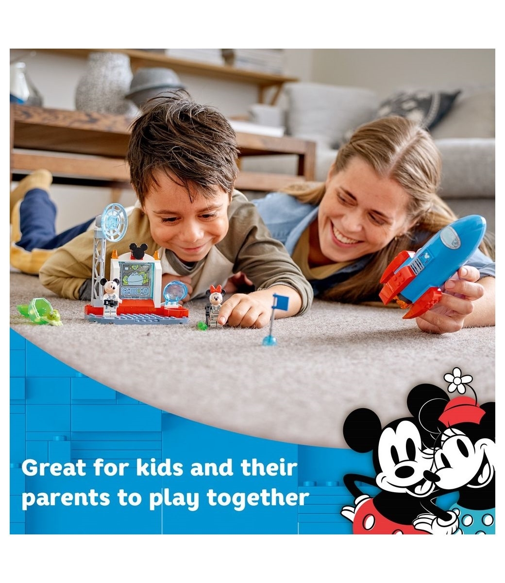 樂高 LEGO - 10774 Mickey Mouse & Minnie Mouse’s Space Rocket｜媽咪愛