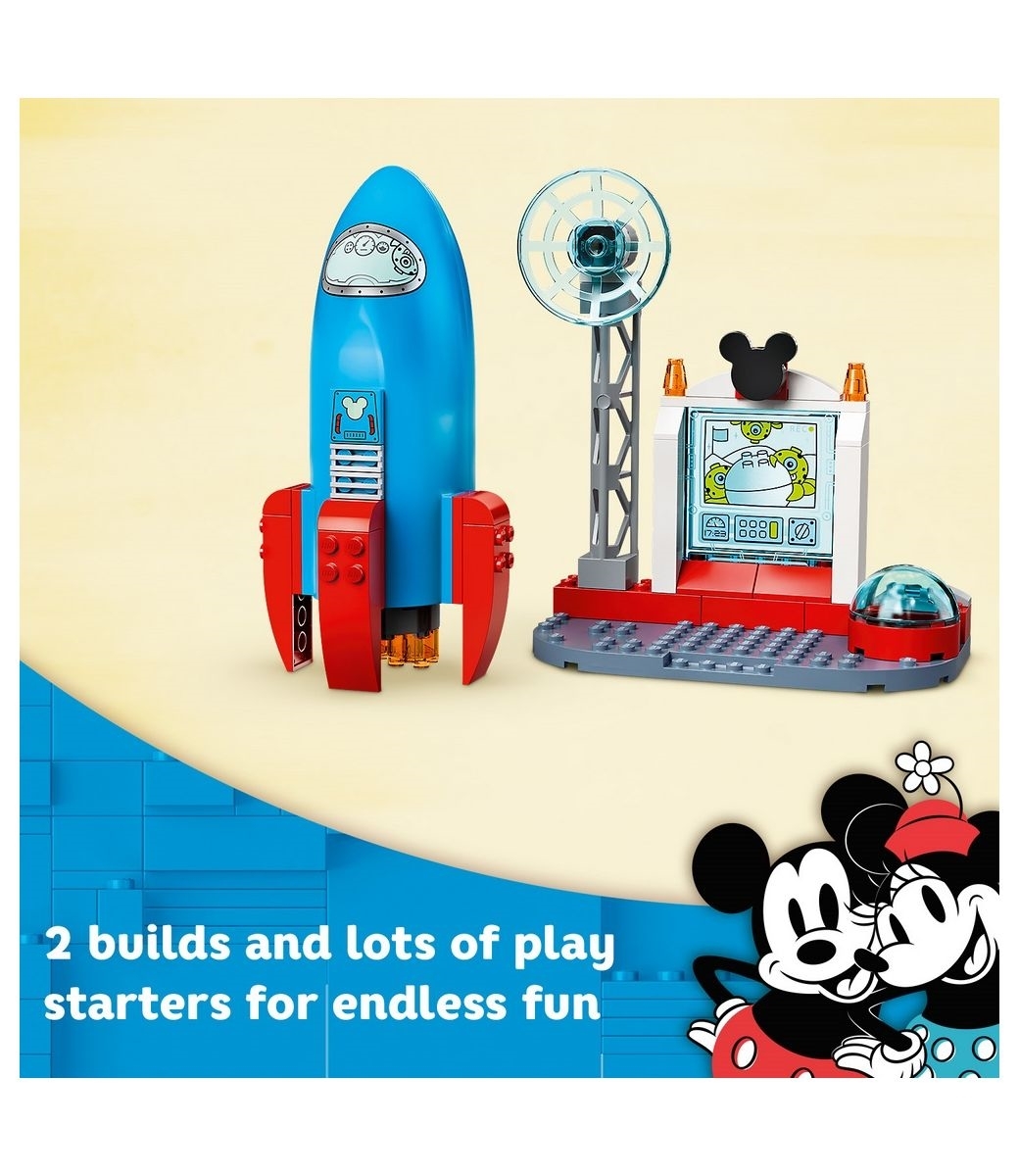樂高 LEGO - 10774 Mickey Mouse & Minnie Mouse’s Space Rocket｜媽咪愛