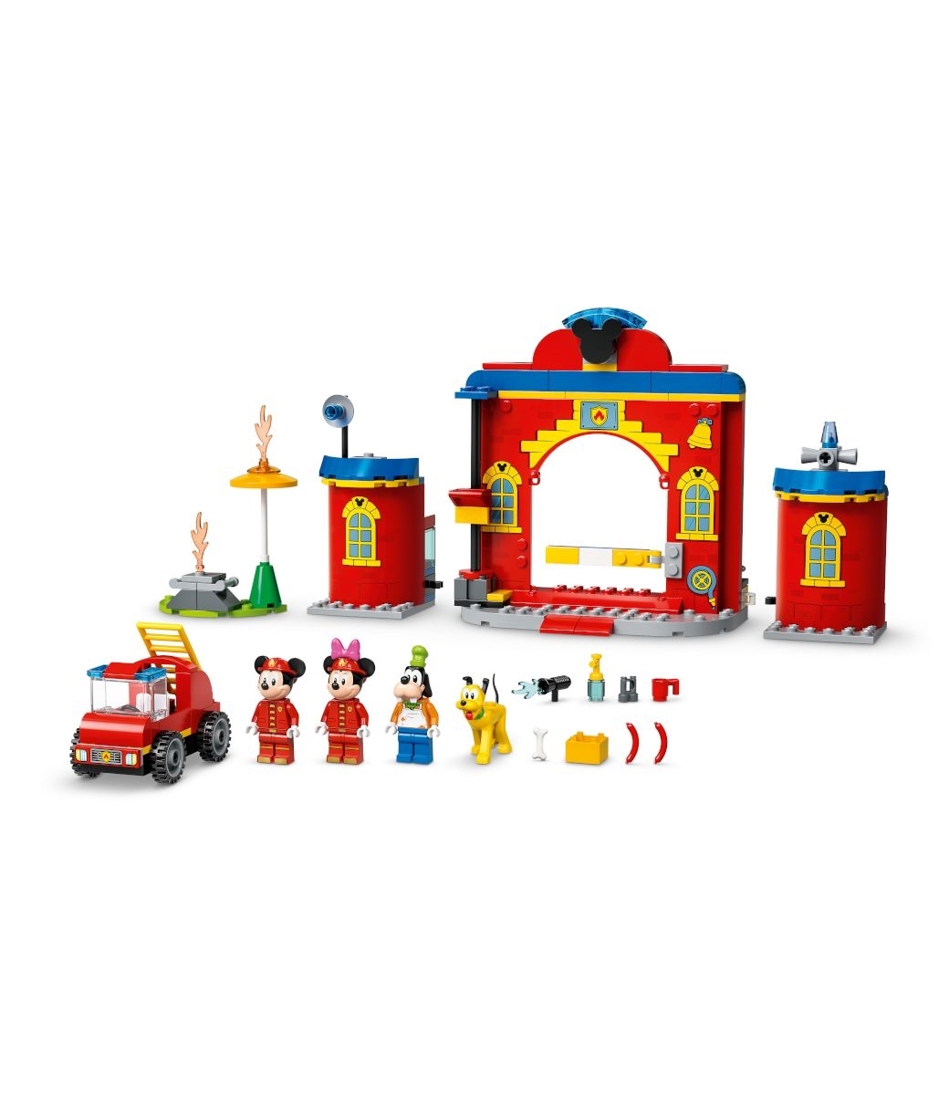 樂高 LEGO - 10776 Mickey & Friends Fire Truck & Station｜媽咪愛