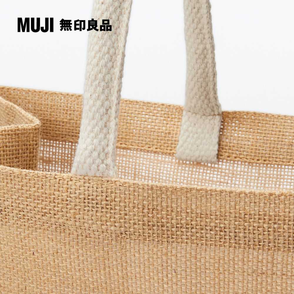 黃麻購物袋A3【MUJI 無印良品】 - PChome 24h購物