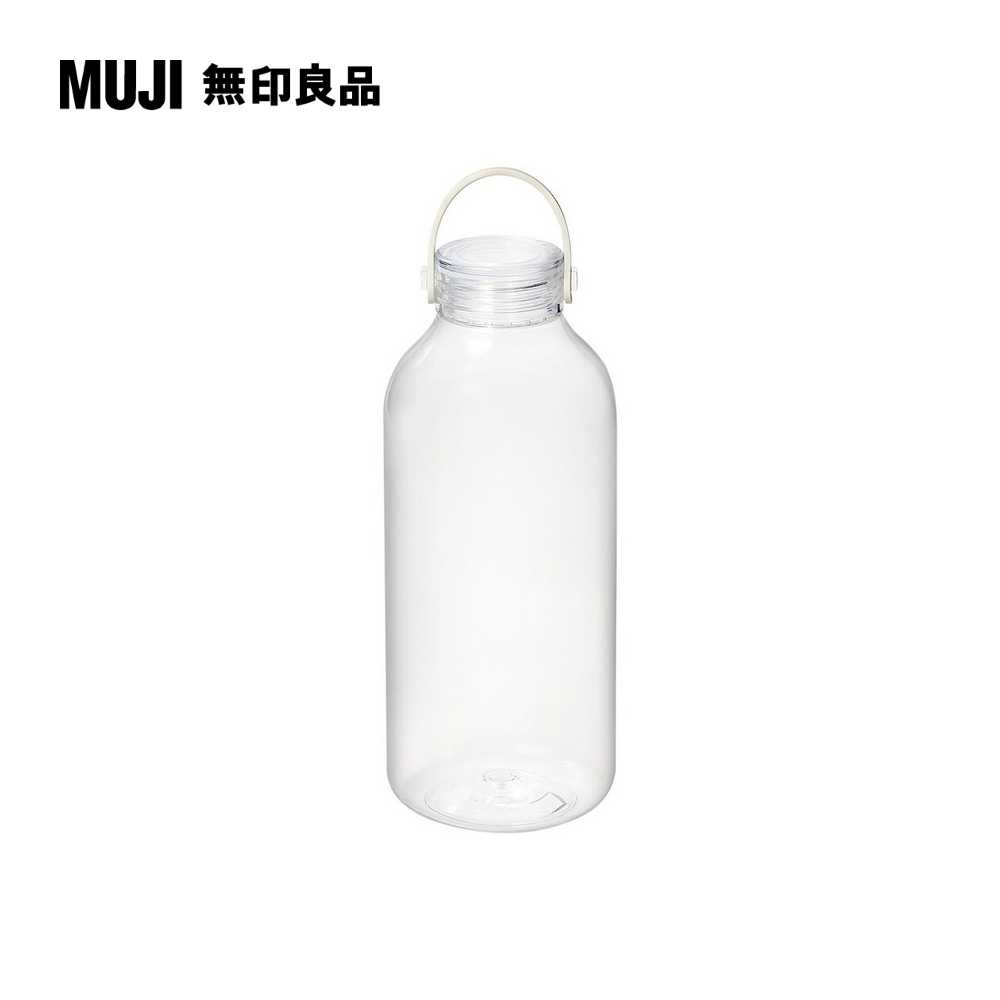 MUJI 無印良品 攜帶式透明水壺/附提把/1100ml1.1L - PChome 24h購物