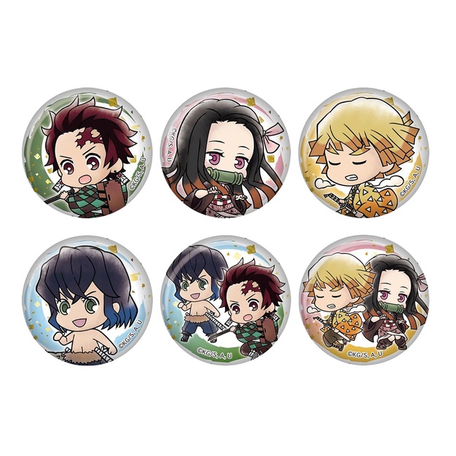 全套6款【日本正版】鬼滅之刃 花鳥風月(極) 徽章 日本製 別針 胸章 炭治郎 禰豆子 - 334815 - PChome 24h購物