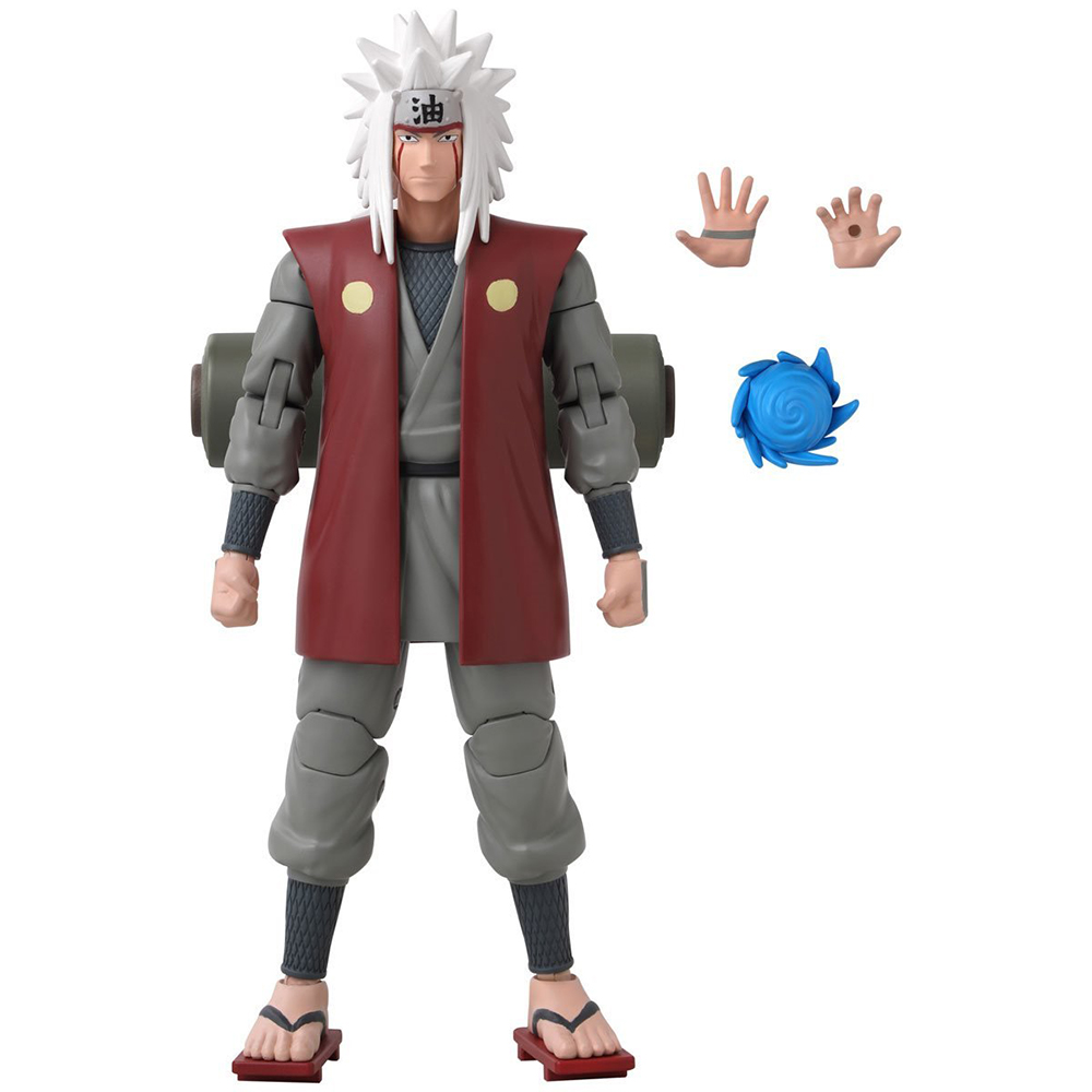 萬代 BANDAI 火影忍者 NARUTO 可動公仔 6吋 自來也 JIRAIYA - PChome 24h購物