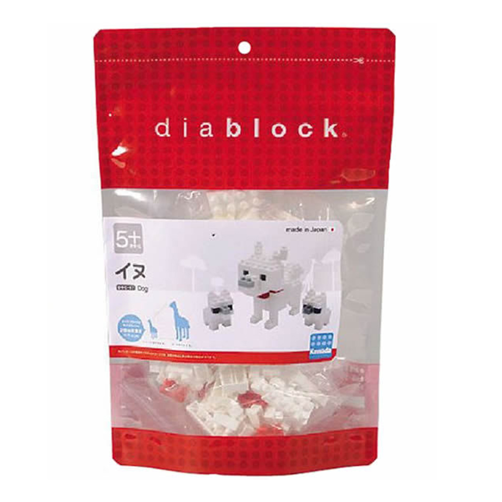 【日本 Kawada 河田】Diablock 迷你積木 北海道犬 (大) DBC-07 - PChome 24h購物