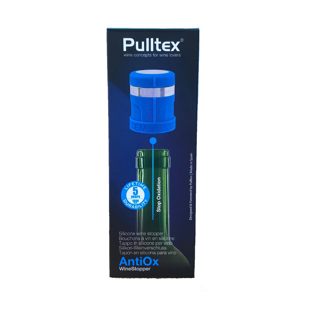 【Pulltex】西班牙AntiOx有日期抗氧化葡萄酒瓶塞-藍 - PChome 24h購物