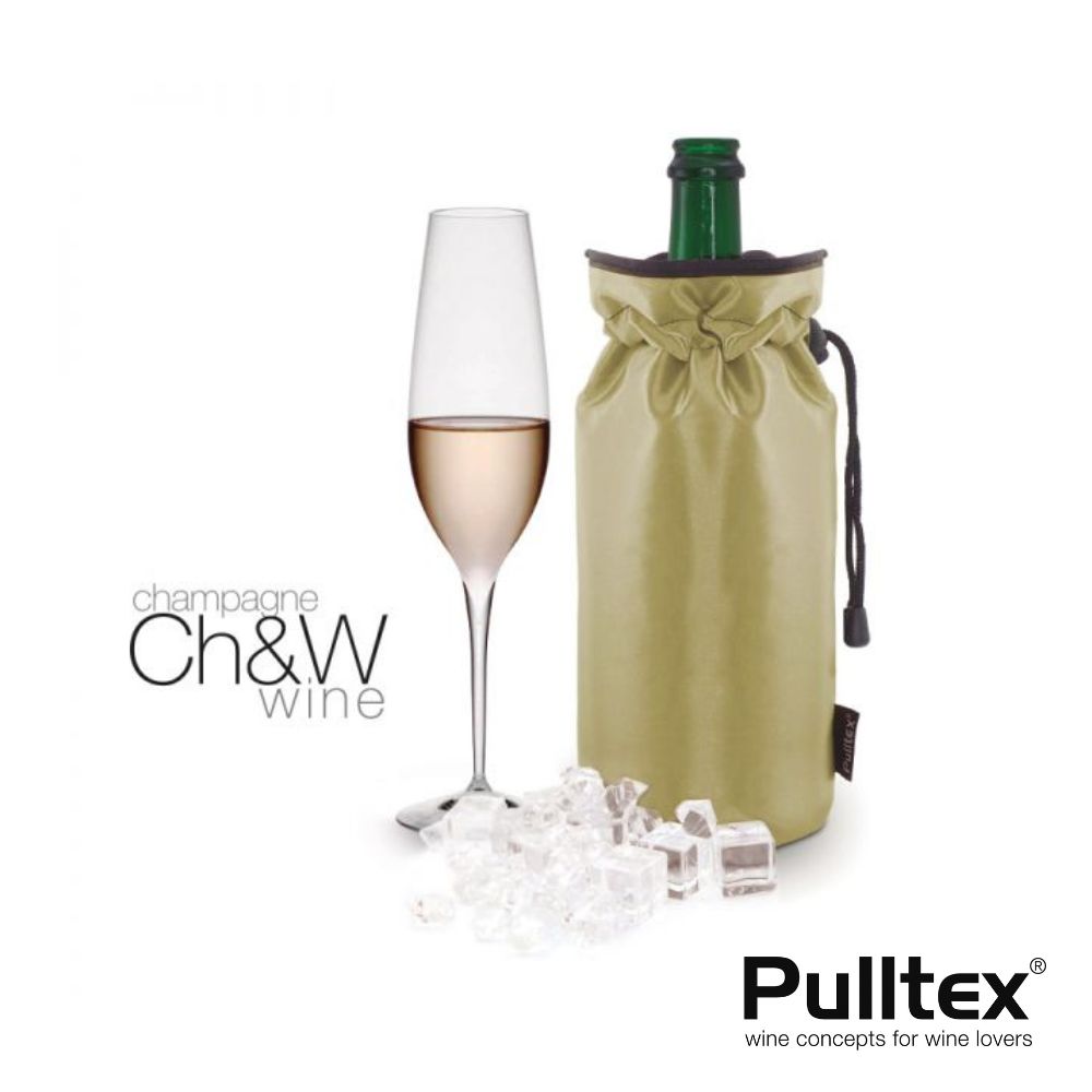 【Pulltex】西班牙Champagne Cooler Bag香檳束口保冷袋-金 - PChome 24h購物