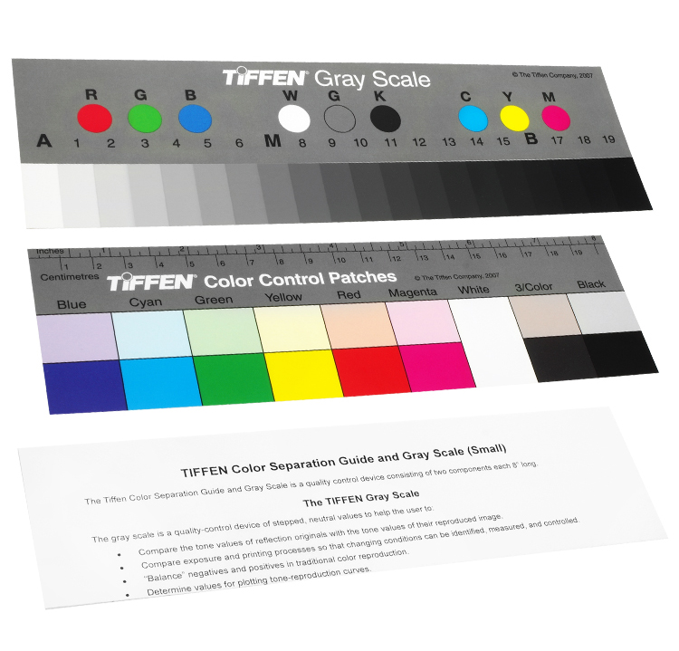 美國TIFFEN天芬專業色階校色卡+標準灰卡Q-13(2張入) - PChome 24h購物