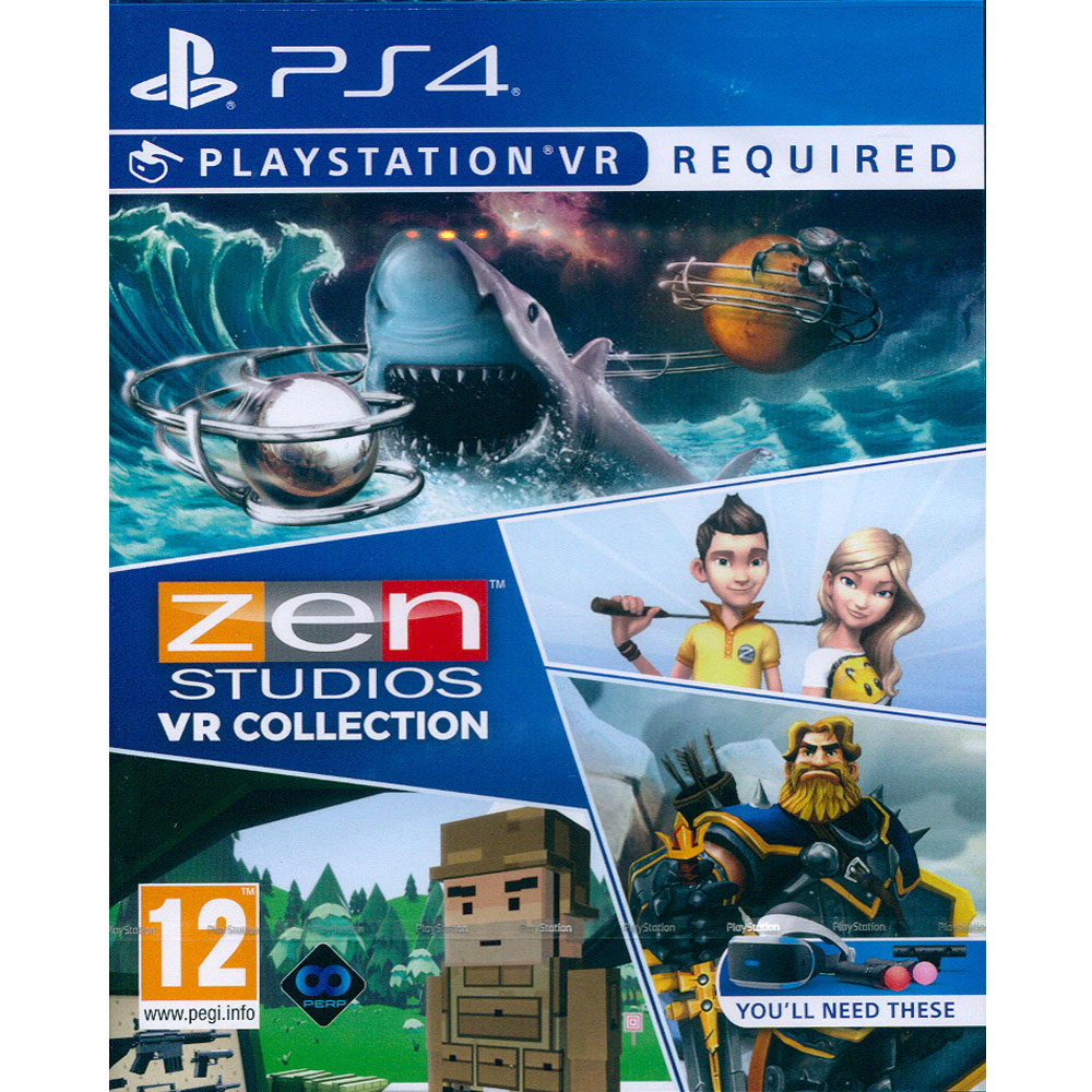 PS4《Zen Studios VR遊戲四合一合輯》英文歐版 PSVR專用 - PChome 24h購物
