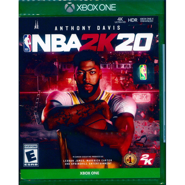 XBOX ONE《 勁爆美國職籃 2K20 NBA 2K20》中英文美版 - PChome 24h購物