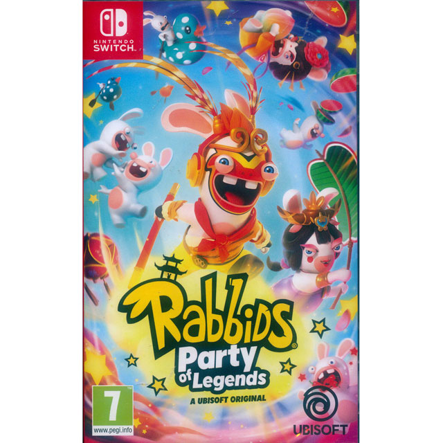NS Switch《瘋狂兔子：傳奇派對 Rabbids: Party of Legends》中英日文歐版 - PChome 24h購物