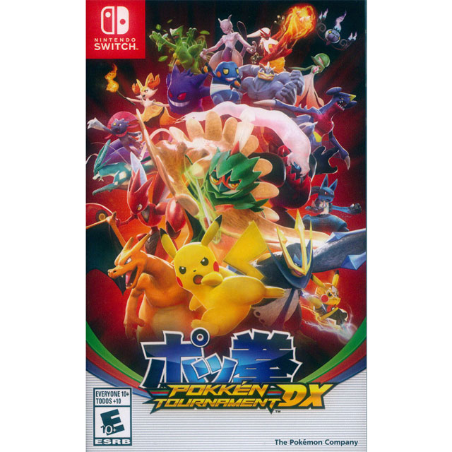 NS Switch《寶可拳 DX Pokken Tournament DX》英日文美版 - PChome 24h購物