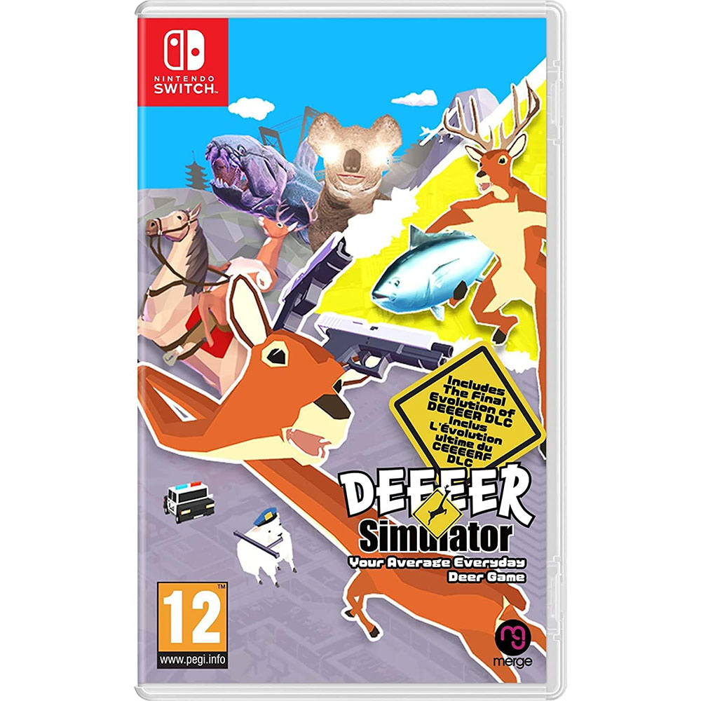 NS《非常普通的鹿 DEEEER Simulator》中文一般版 - PChome 24h購物