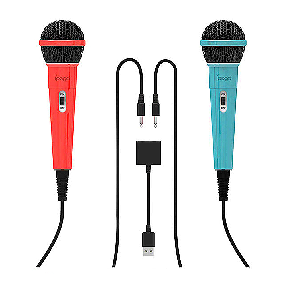 SWITCH Joysound 雙人麥克風 線長3m PS4 PS5 XBOX PC也適用 副廠 - PChome 24h購物