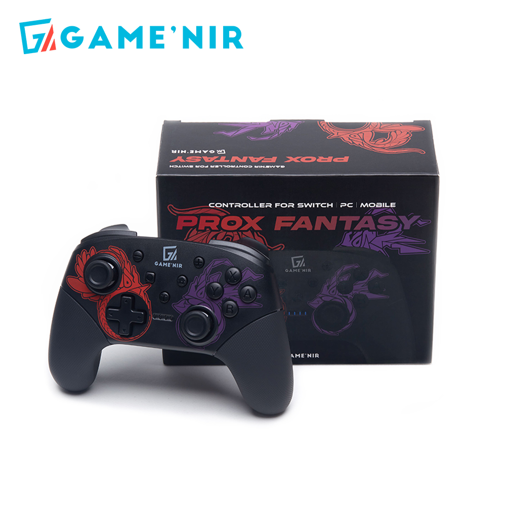 GAME’NIR Switch ProX-FANTASY 幻獸特仕版搖桿 支援刷amiibo 支援steam/PC電腦手把 台灣公司貨 ...