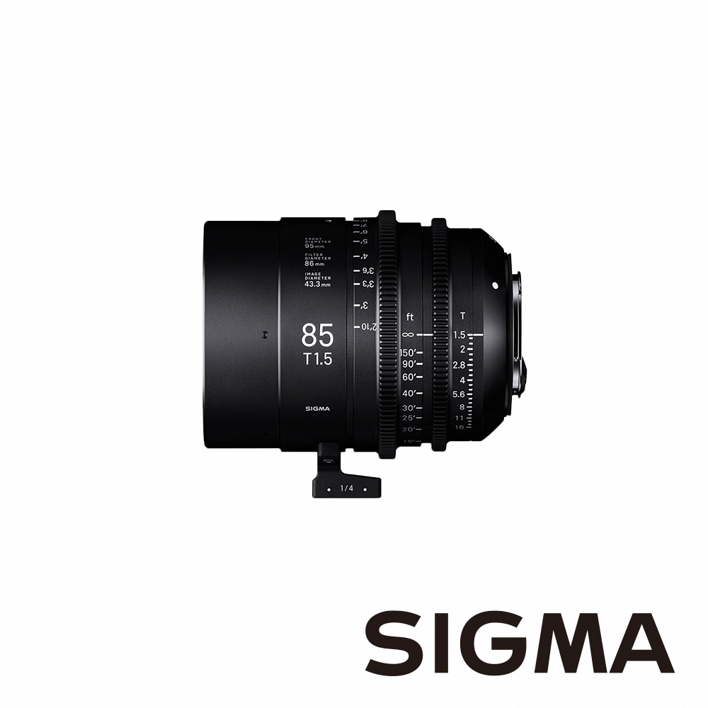 SIGMA FF High Speed Prime Line 85mm T1.5 全片幅高速定焦系列電影鏡頭 適用 E mount ...