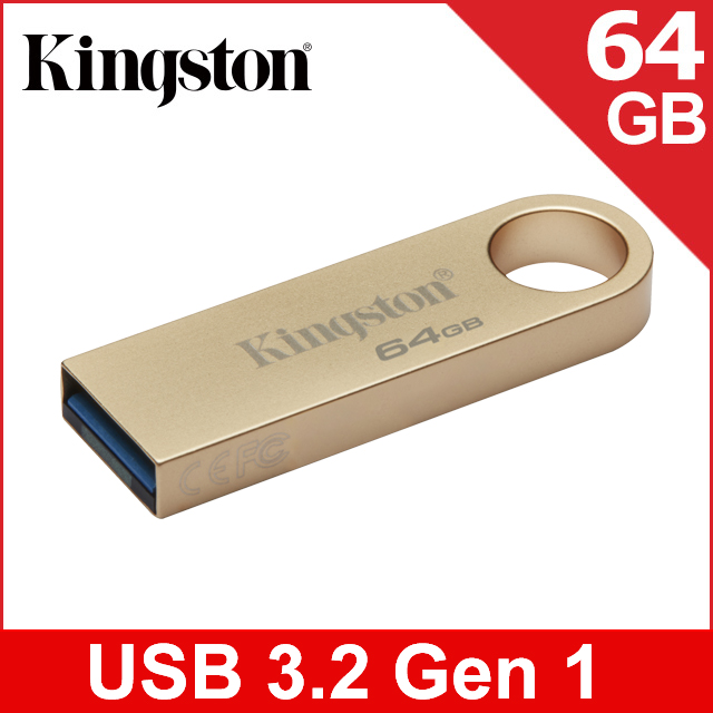 DataTraveler SE9 G3 64GB USB3.2 Gen1 隨身碟(DTSE9G3/64GB) - PChome 24h購物