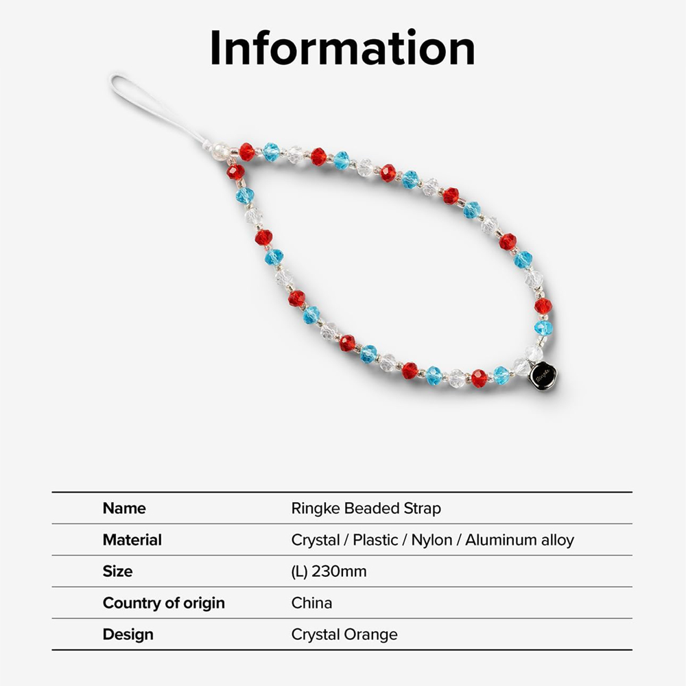 【Ringke】Rearth [Beaded Strap] 串珠手腕掛帶 - PChome 24h購物