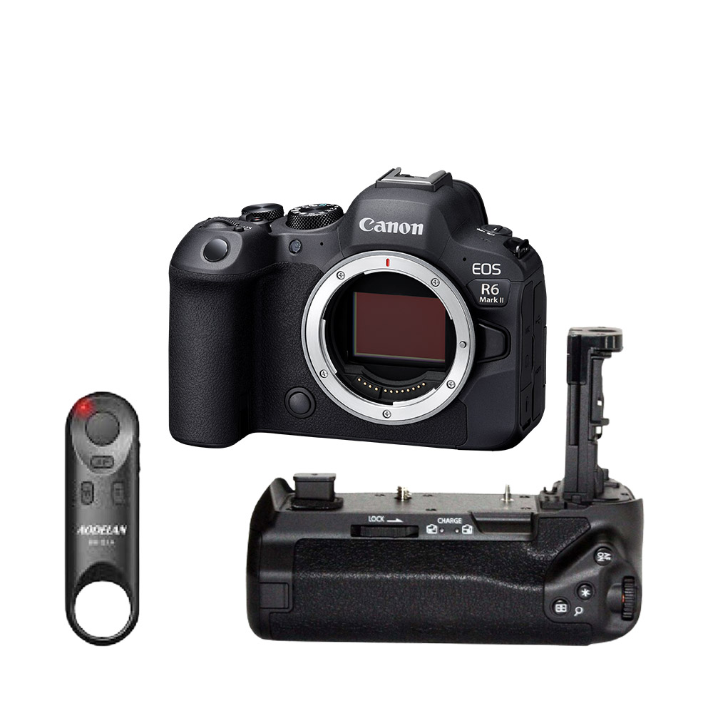 Canon EOS R6 Mark II(單機身)+藍芽遙控器+電池把手組 - PChome 24h購物
