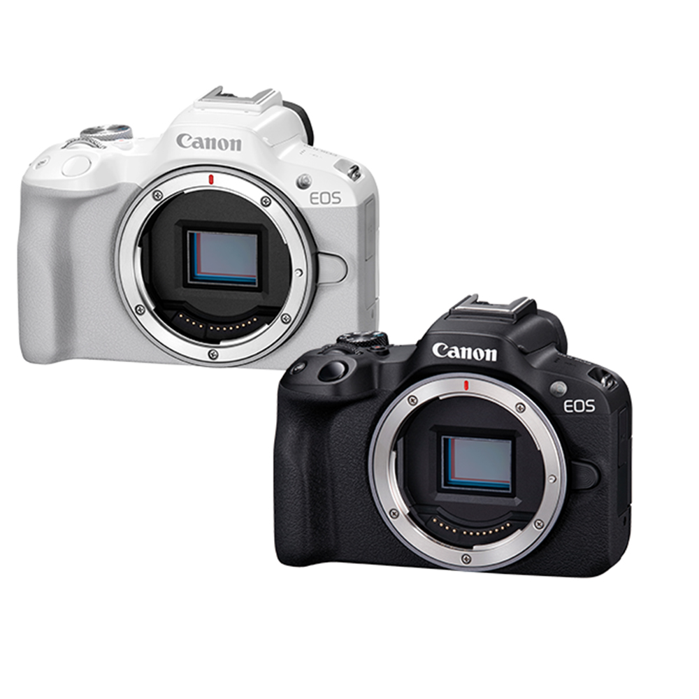 Canon EOS R50 BODY 單機身 公司貨 無反光鏡相機 黑色 白色 - PChome 24h購物