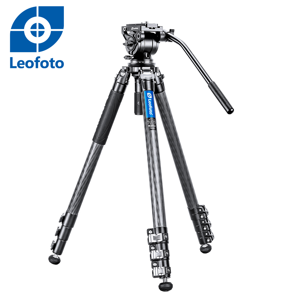 Leofoto徠圖 LVM324C+BV10扳扣碳纖維4節三腳架含油壓雲台 - PChome 24h購物