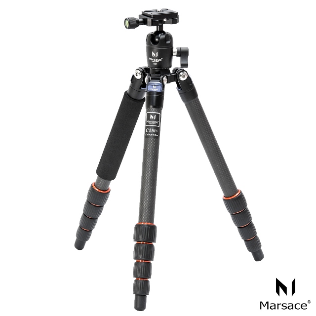 Marsace C15i+旅行用碳纖維反折三腳架(公司貨) - PChome 24h購物