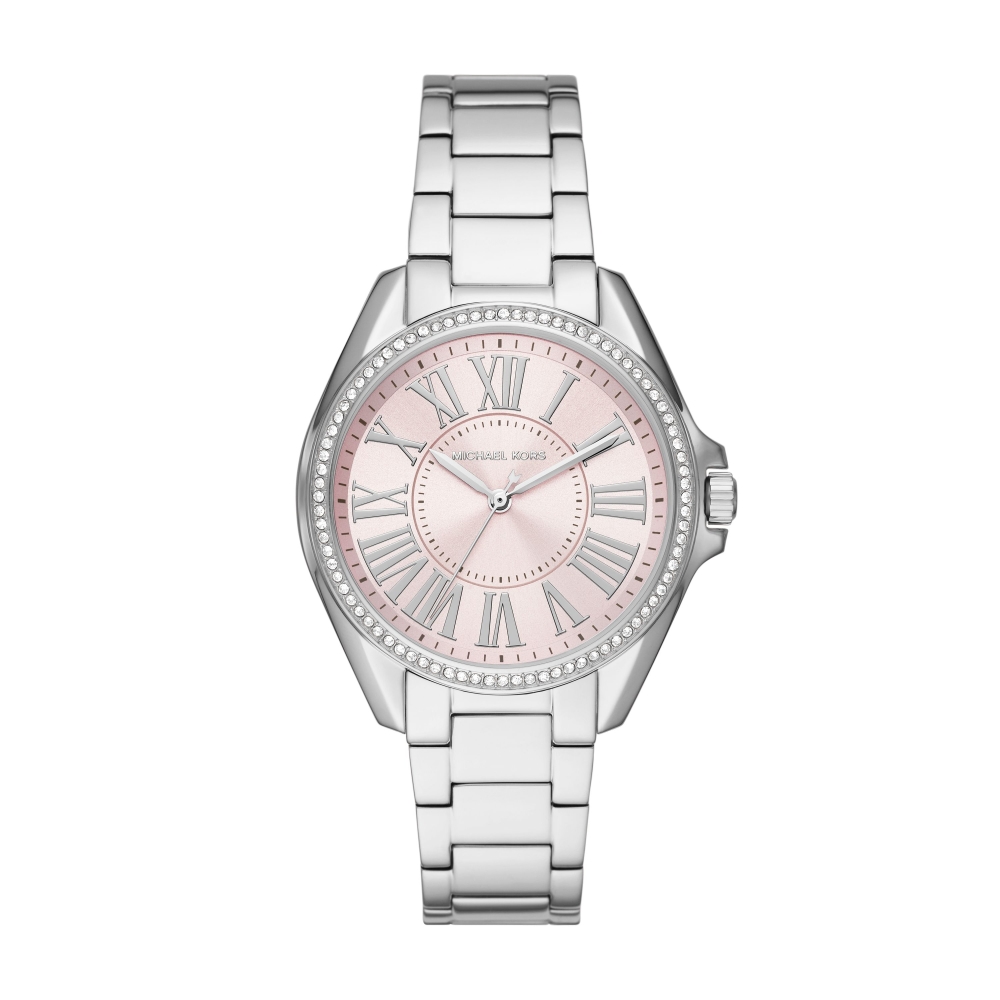 Michael Kors 高貴典雅晶鑽腕錶-粉面MK6929 - PChome 24h購物