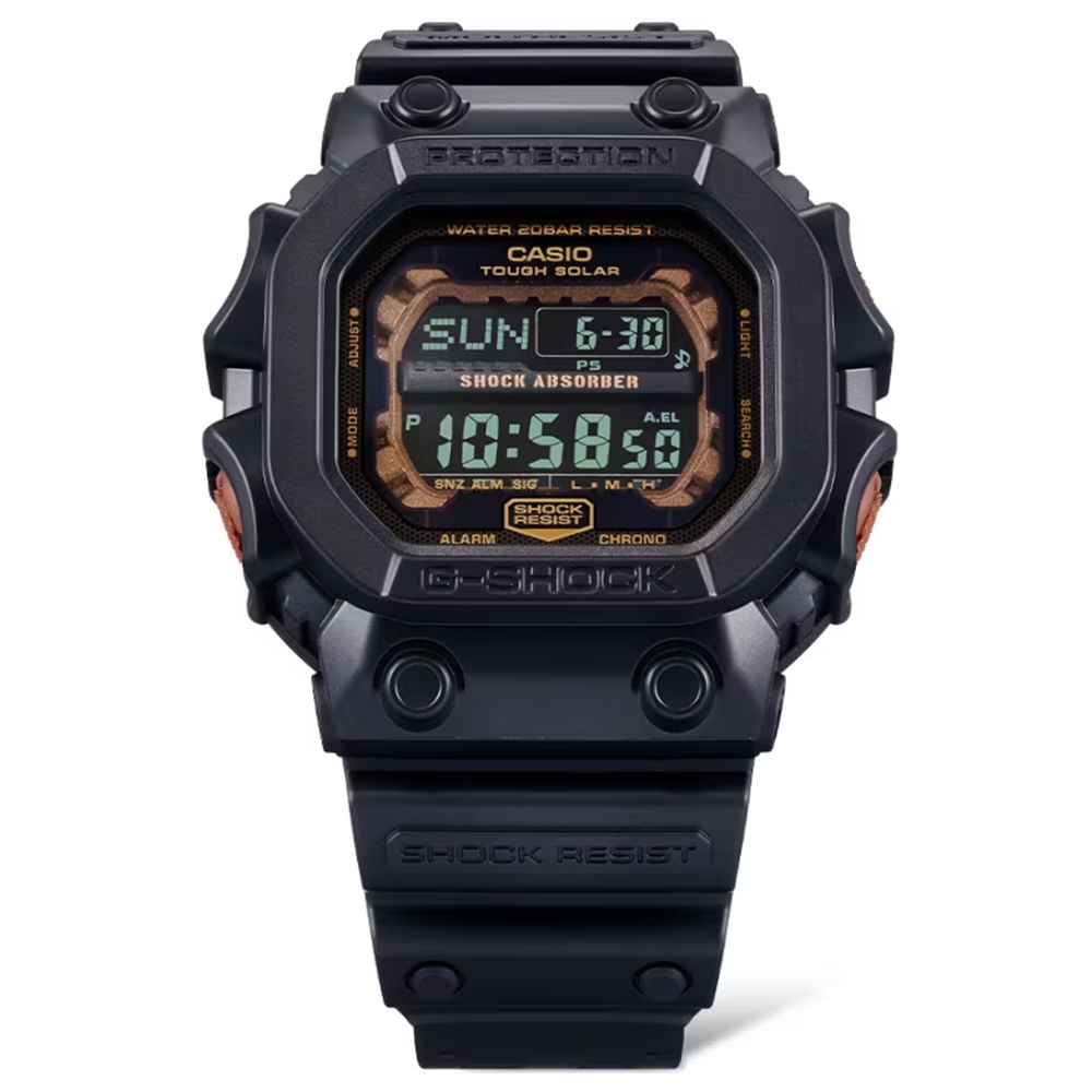 【CASIO 卡西歐】G-SHOCK太陽能潮流電子錶-消光黑 GX-56RC-1_53.6mm - PChome 24h購物