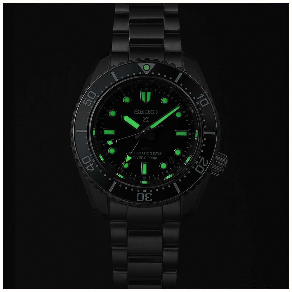SEIKO 精工 Prospex 三日鍊 GMT 潛水陶瓷機械錶-銀x綠/42mm(SPB381J1/6R54-00D0G) - PChome ...
