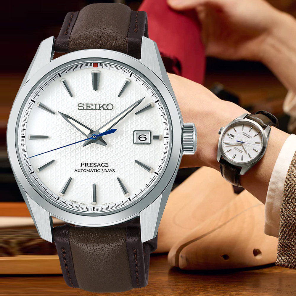 SEIKO 精工 PRESAGE 新銳系列 製錶110週年 機械腕錶 (SPB413J1/6R55-00F0S) - PChome 24h購物