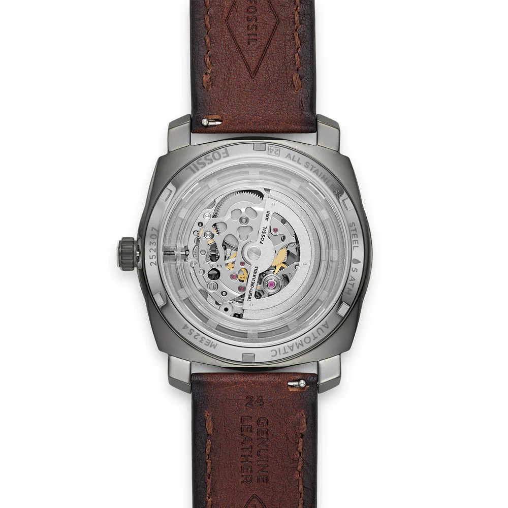 FOSSIL Machine 工業風鏤空機械錶-槍灰/45mm ME3254 - PChome 24h購物