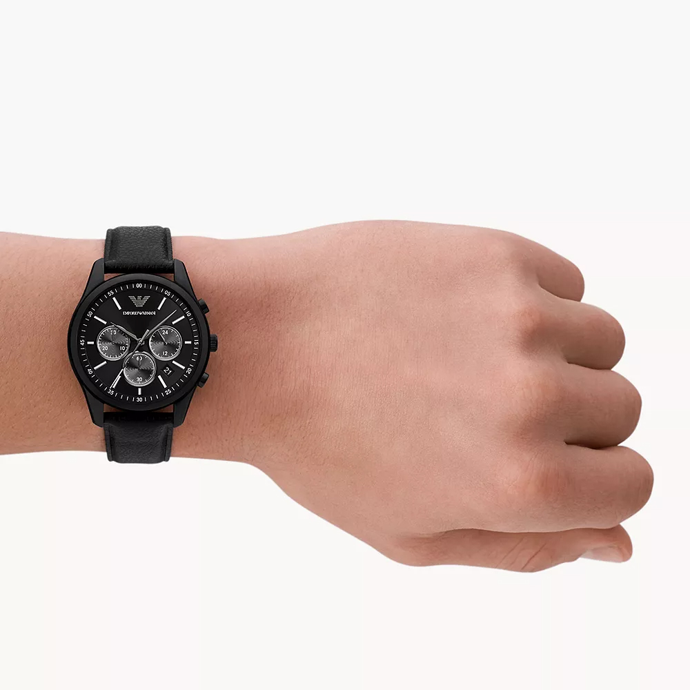 EMPORIO ARMANI 亞曼尼 Antonio 雋永紳士風格三眼手錶-41mm AR11583 - PChome 24h購物