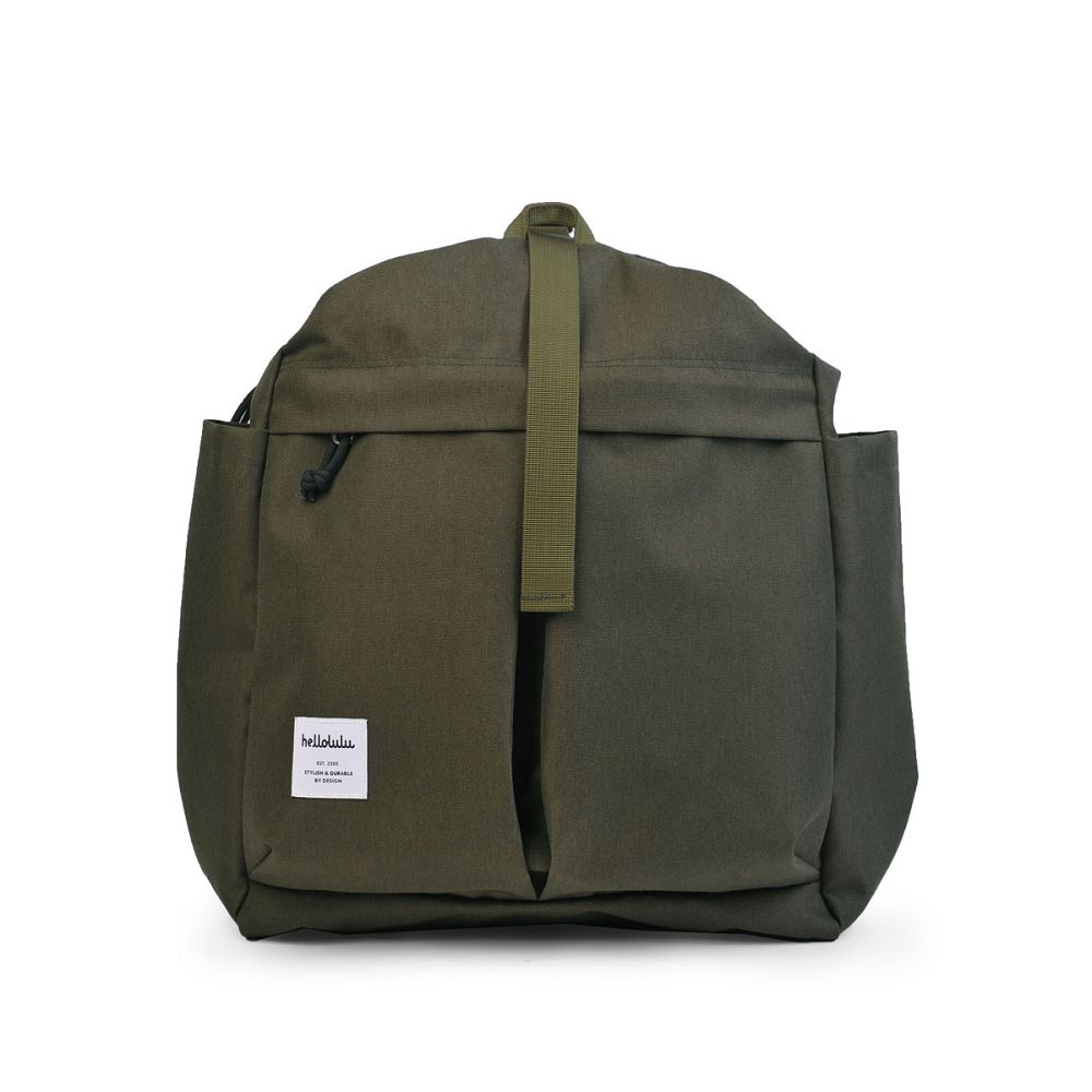 Hellolulu Kody簡約外出後背包-綠 - PChome 24h購物