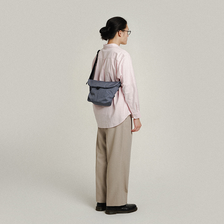 Hellolulu MiniKASEN環保系列輕旅戶外側背包-藍 - PChome 24h購物