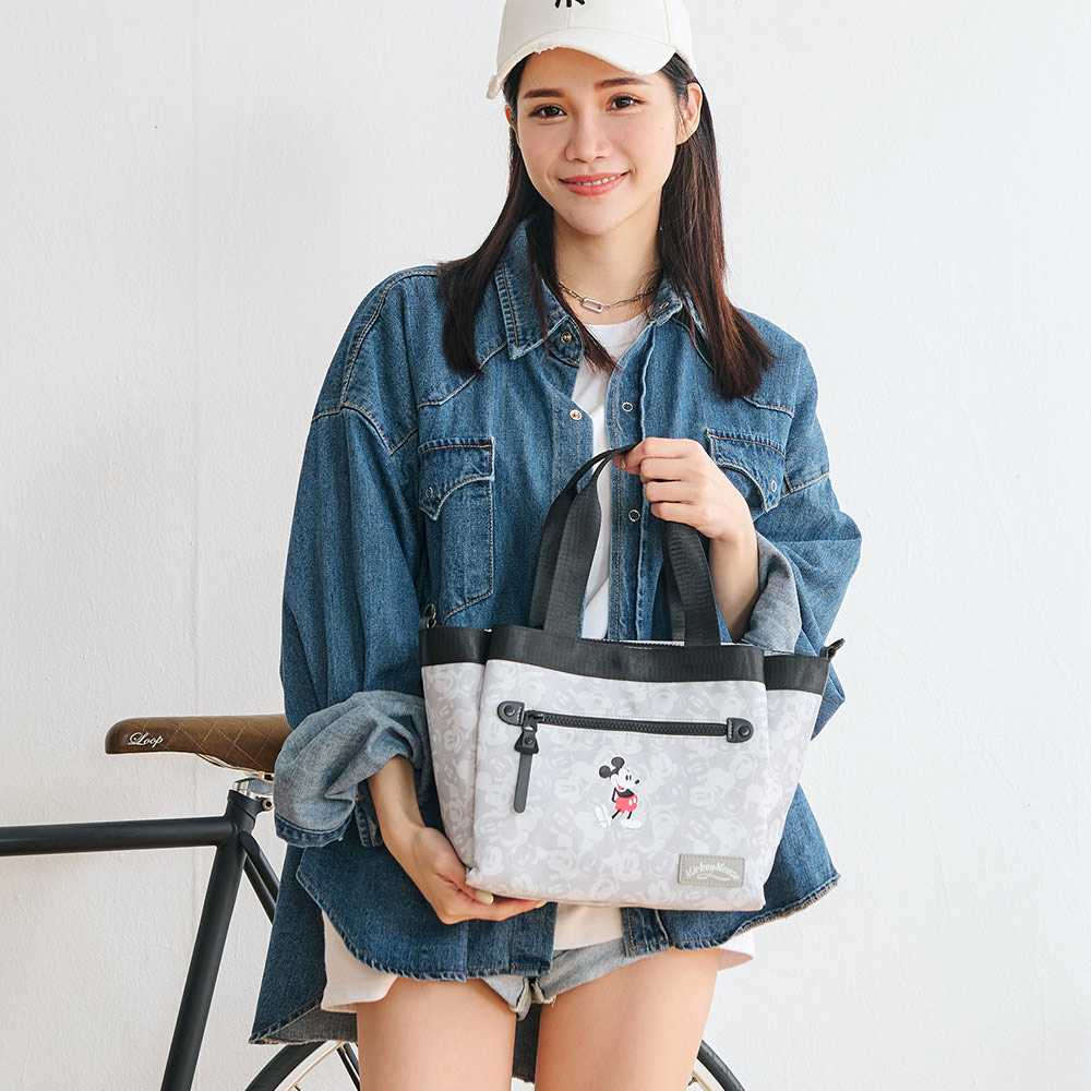 【PARTAKE】Disney系列-復古米奇-兩用手提包-灰色 PTD21-C2-51GY - PChome 24h購物